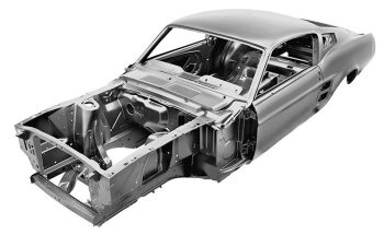 1967 Ford Mustang Fastback - Dynacorn Classic Bodies